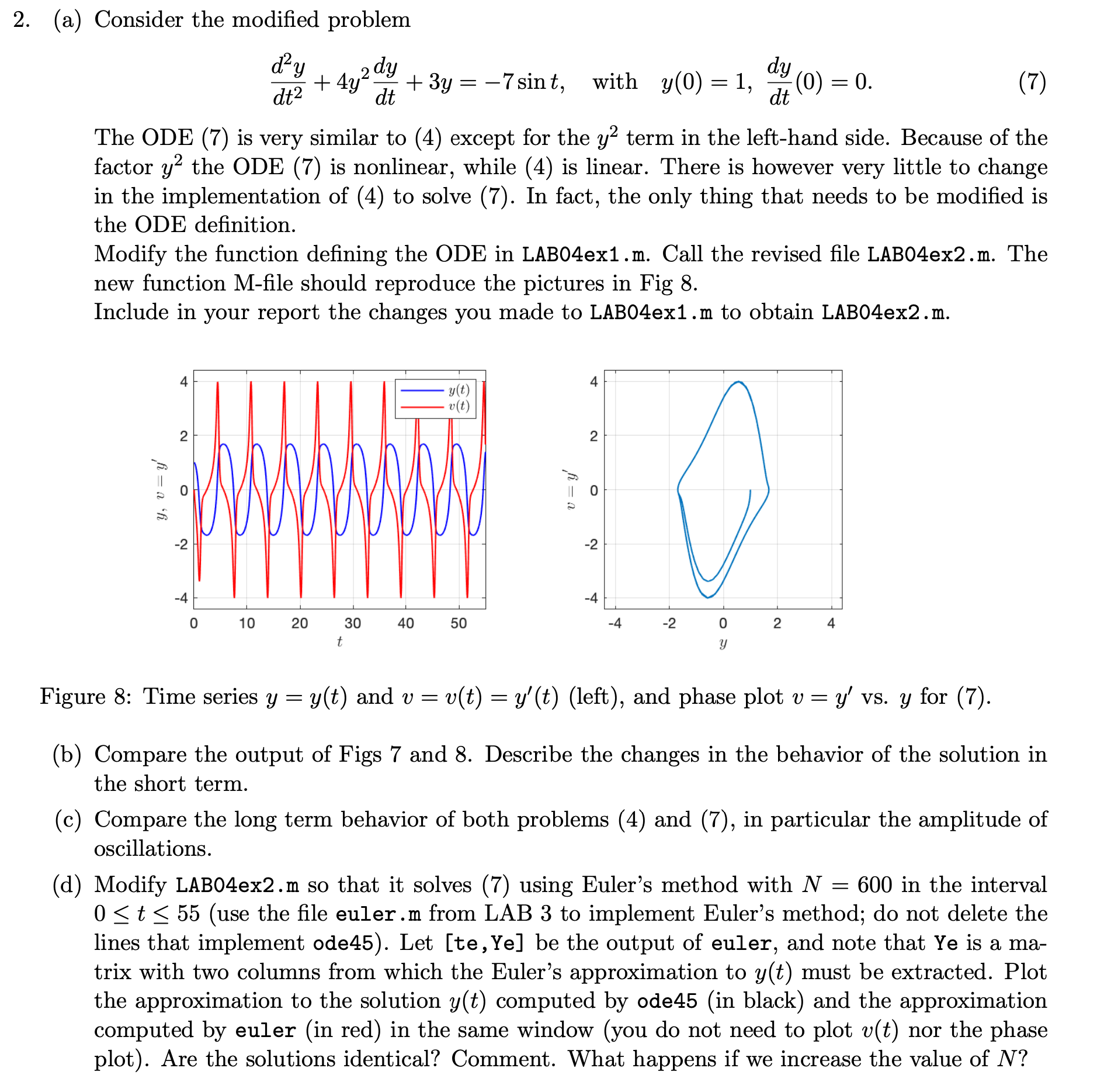 Solved 2. (a) Consider the modified problem | Chegg.com