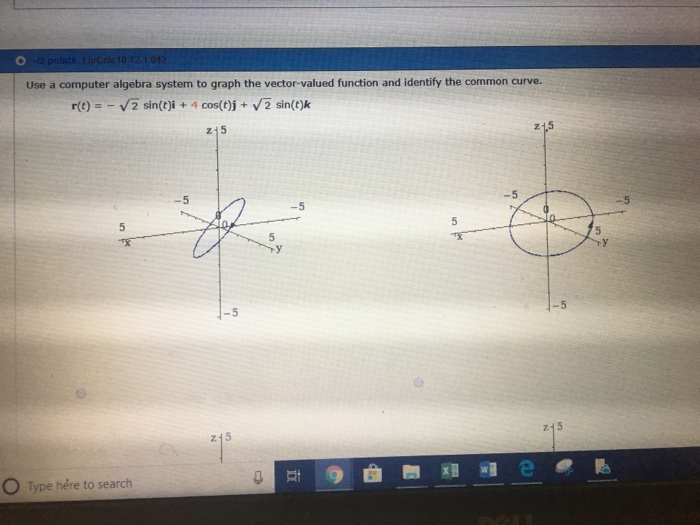 Solved Use a computer algebra system to graph the | Chegg.com