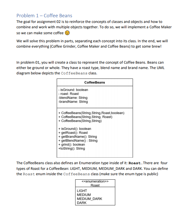 Problem 2 - The Coffee Machine and Coffee Grinder To | Chegg.com