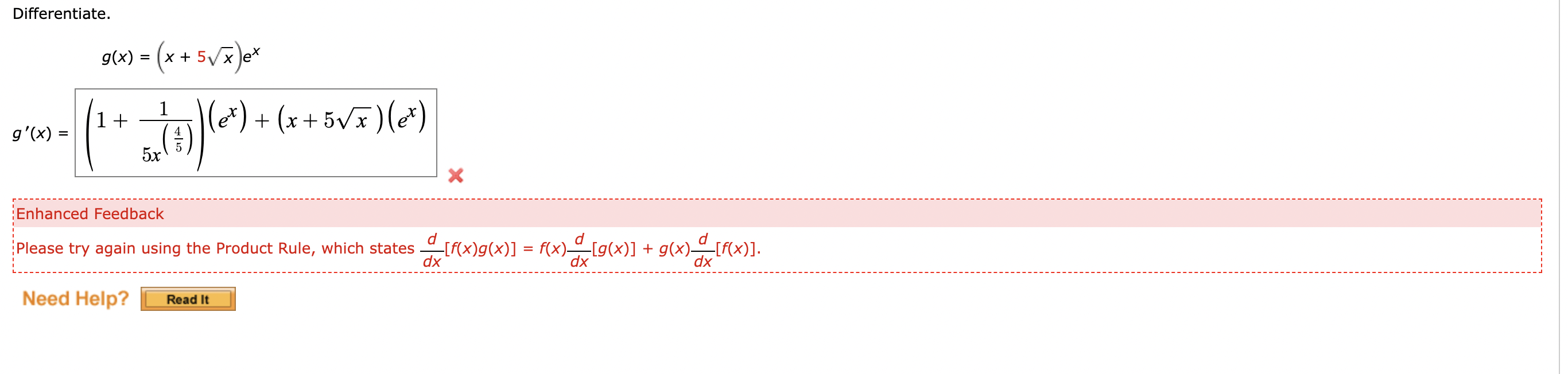 Solved Differentiate. | Chegg.com