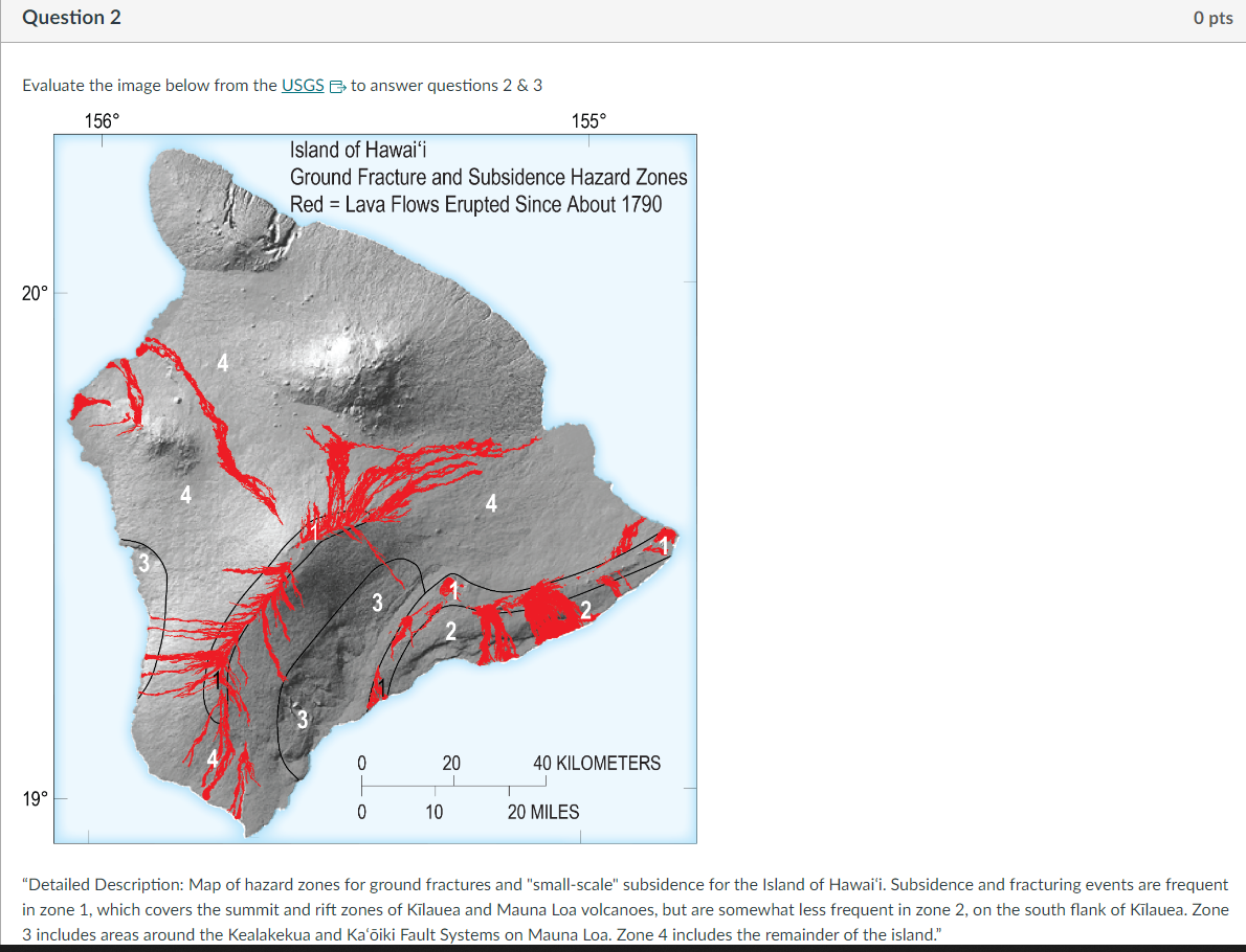 Solved Evaluate the image below from the USGS 巴 to answer | Chegg.com