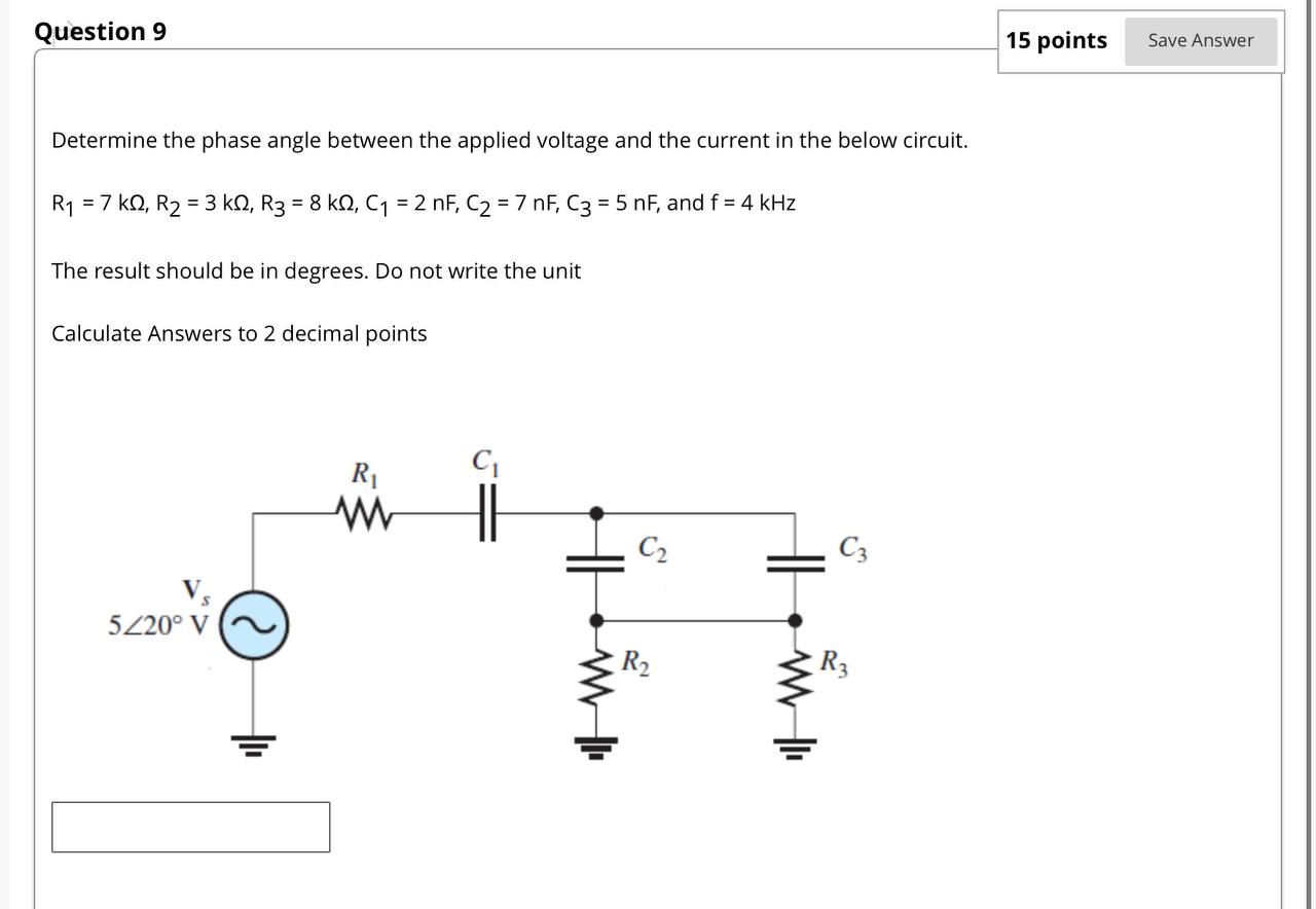 Solved Question 915 pointsDetermine the phase angle between | Chegg.com Solved Question 915 pointsDetermine the phase angle between | Chegg.com