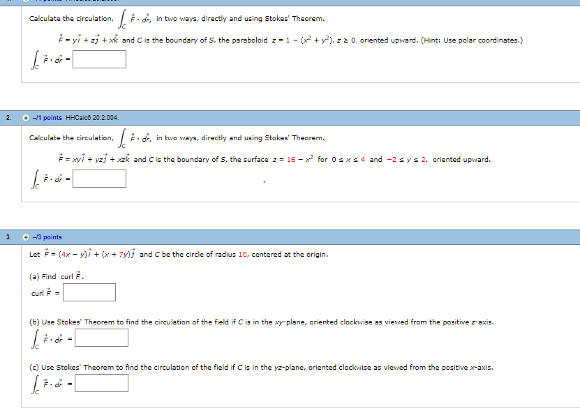 Solved Calculate the circulation,Fdr, in two ways, directly | Chegg.com