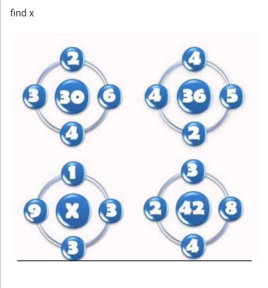 Solved find x 36 5 | Chegg.com