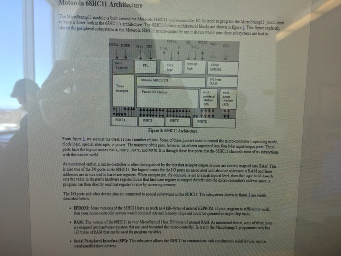 Exercise 1: Reading from Port C, writing to Port B, | Chegg.com