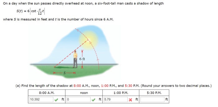 Solved On a day when the sun passes directly overhead at | Chegg.com