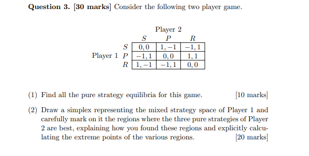 Solved Question 3. [30 marks] Consider the following two | Chegg.com