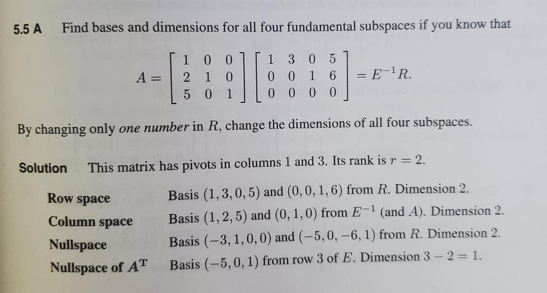 Solved On page 307 is a worked example that finds the four | Chegg.com
