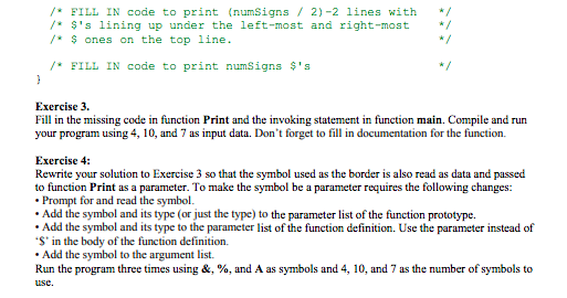 Solved 3 Functions With Value Parameters Use Program 9398