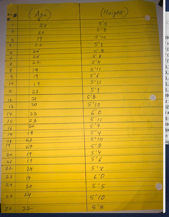 Solved Create a C++ program that records data to an excel | Chegg.com