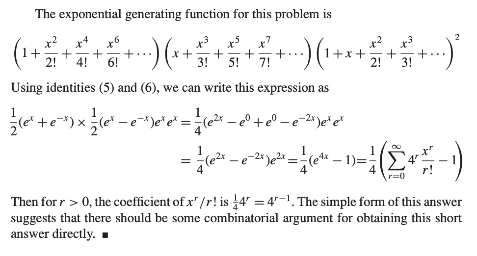 Solved Example 6 Find the number of r-digit quaternary | Chegg.com