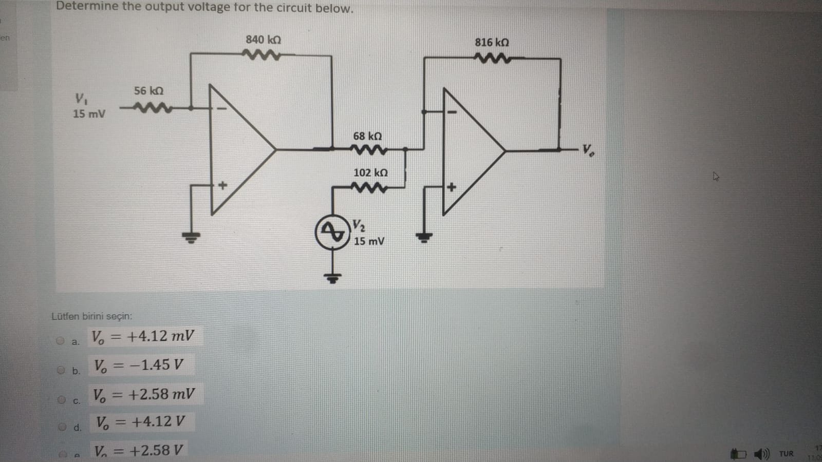 Solved Can you solve it with a precision of 2 decimals | Chegg.com