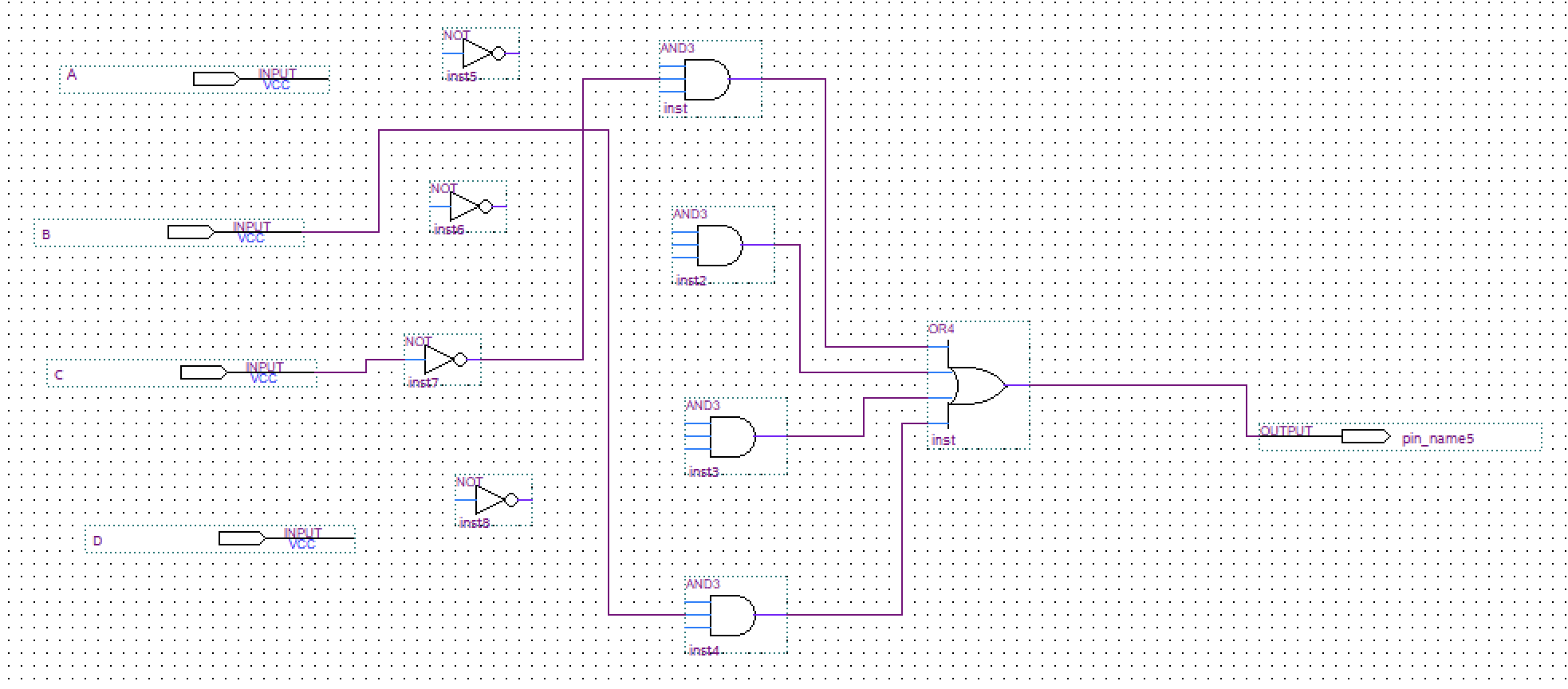 Solved What would the schematic look like for the | Chegg.com