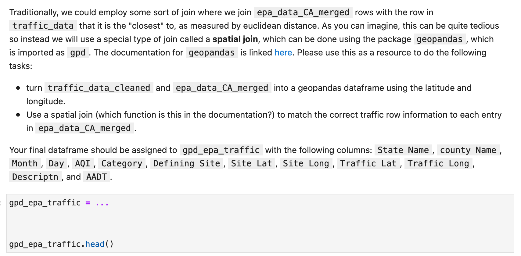 Throughout this project, you will be using other | Chegg.com