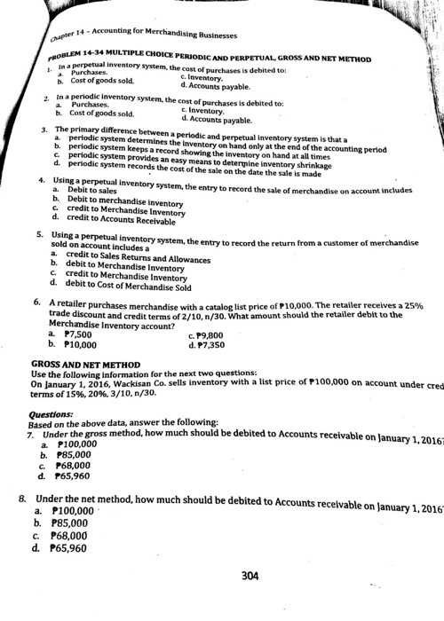 Solved Chapter 14 PROBLEM 14-31 MULTIPLE CHOICE 1. A sales | Chegg.com Solved Chapter 14 PROBLEM 14-31 MULTIPLE CHOICE 1. A sales | Chegg.com