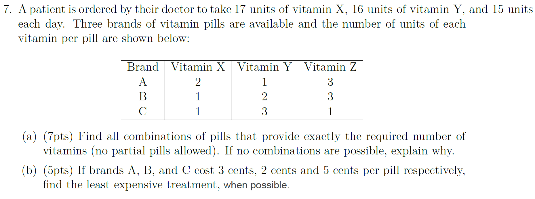 Solved Please write out complete solutions to each of the | Chegg.com