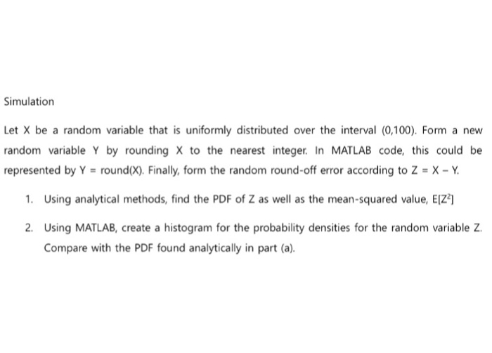 Let X Be A Random Variable That Is Uniformly 6452