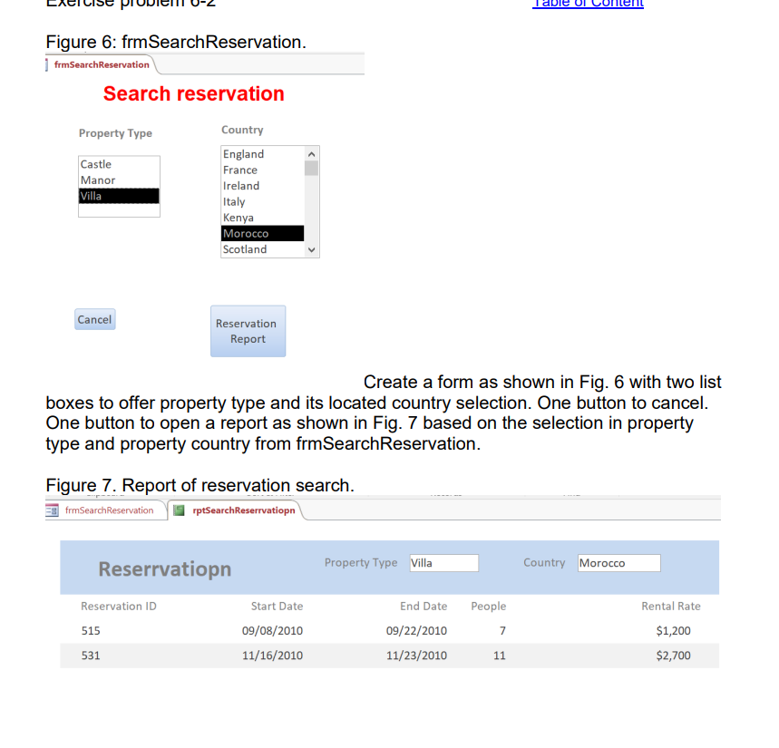 Solved This is about Microsoft Access: Please help me solve | Chegg.com