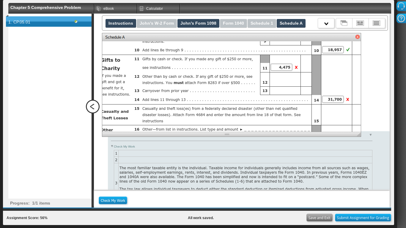 Chapter 5 Comprehensive Problem eBook Calculator 1. | Chegg.com