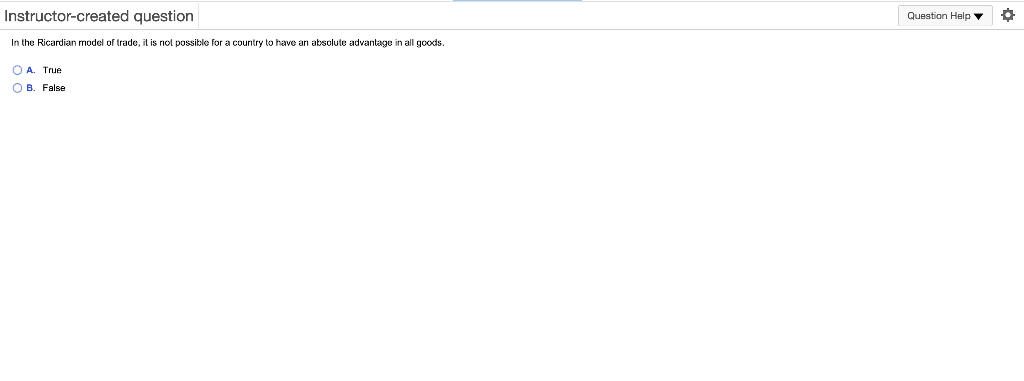 Solved Instructor-created question Question Help In the | Chegg.com