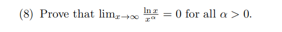 Solved \\( \\lim _{x \\rightarrow \\infty} \\frac{\\ln | Chegg.com