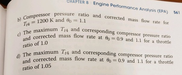 Solved sor If the compressor of a single-spool turbojet has | Chegg.com