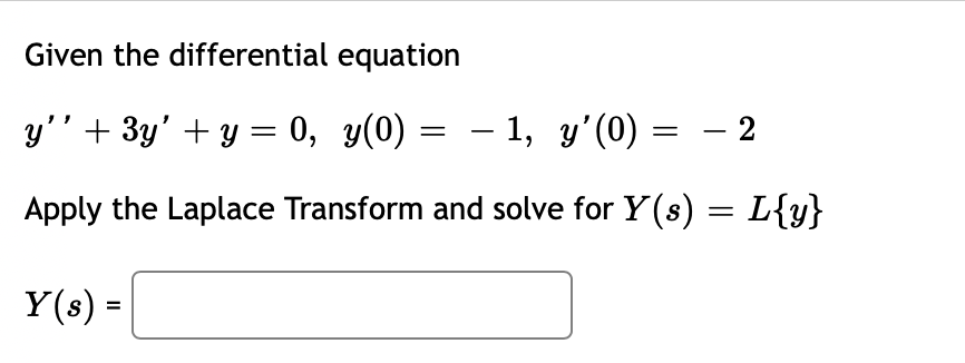 Solved What is the inverse Laplace transform of −s−11. Use t | Chegg.com