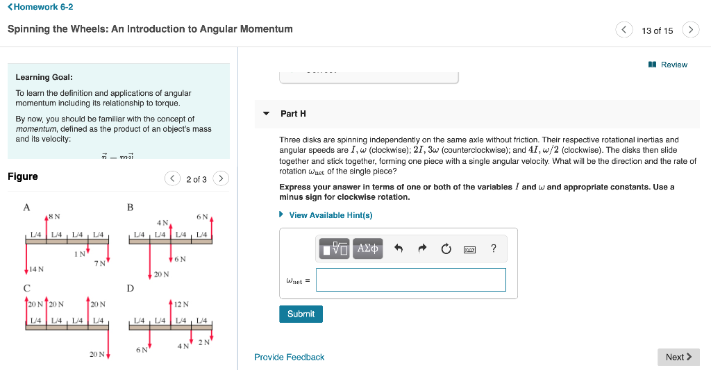 Solved Homework 6-2 Spinning the Wheels: An Introduction to | Chegg.com