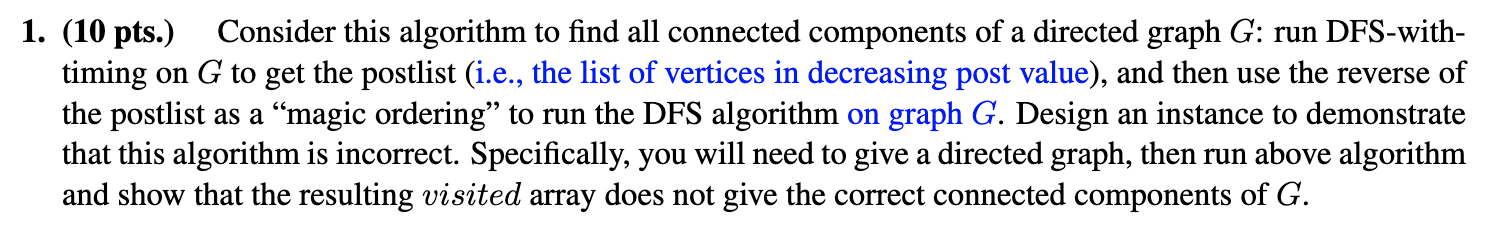 Solved 1. (10 pts.) Consider this algorithm to find all | Chegg.com
