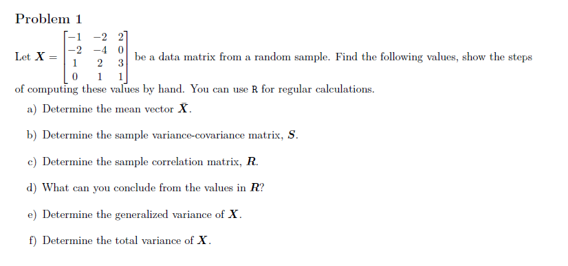 Solved Please help solving by hand. You can use R to do | Chegg.com