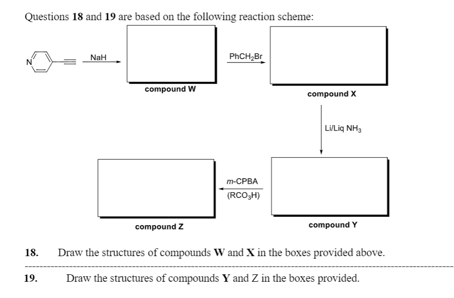 Solved Questions 18 and 19 are based on the following | Chegg.com