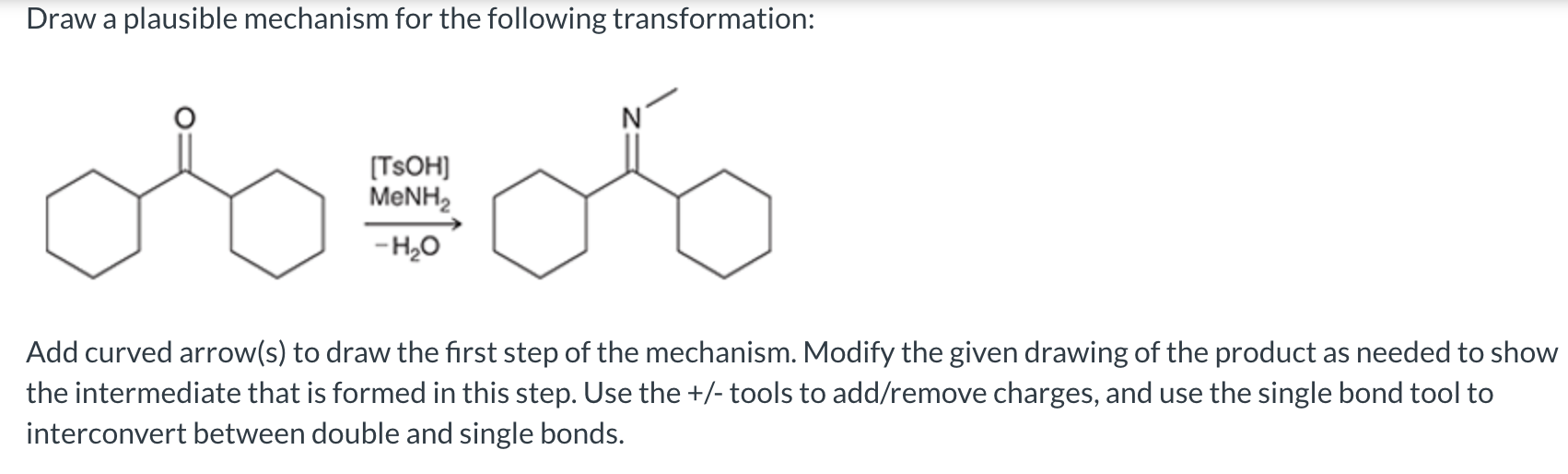 Solved Draw a plausible mechanism for the following | Chegg.com