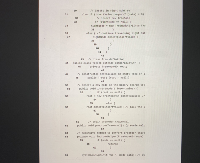 14. 21.19 (Depth of a Binary Tree) Modify Figs. 21.15 | Chegg.com