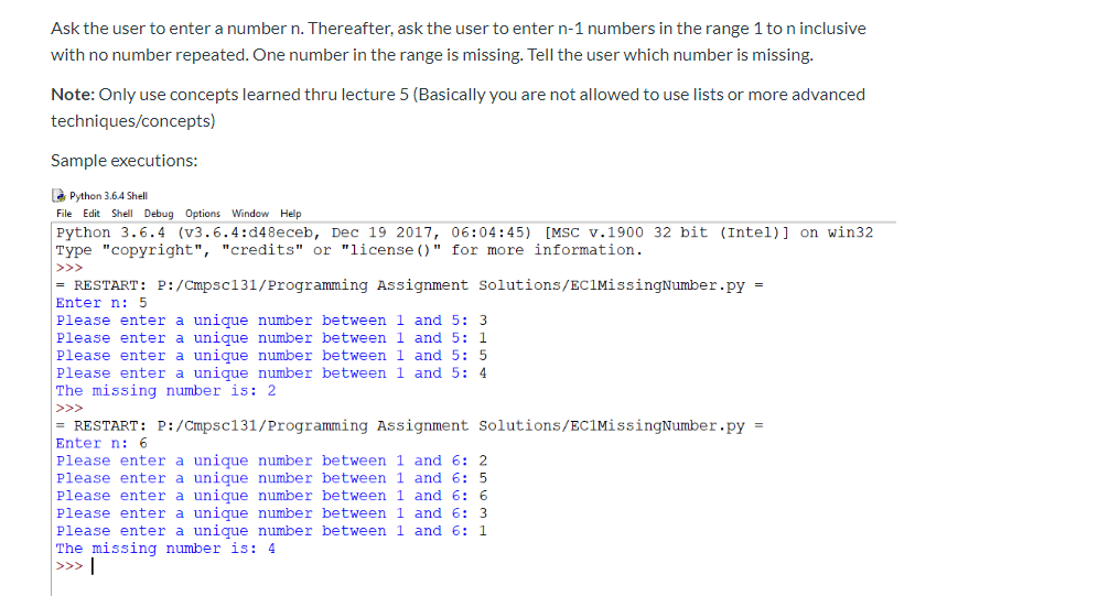 Solved Ask the user to enter a number n. Thereafter, ask the | Chegg.com