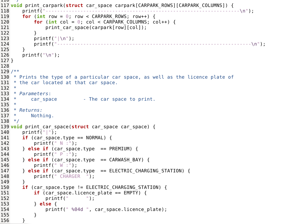 Solved Add all current cars to the carpark. How many cars | Chegg.com
