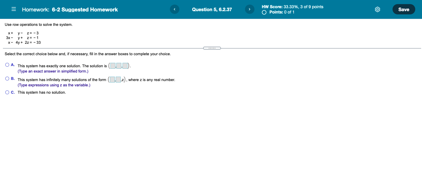Solved Homework: 6-2 Suggested Homework Question 5, 6.2.37 | Chegg.com