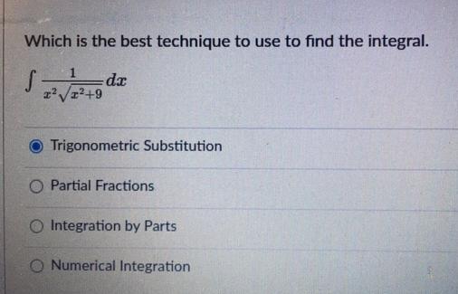 Solved Which is the best technique to use to find the | Chegg.com