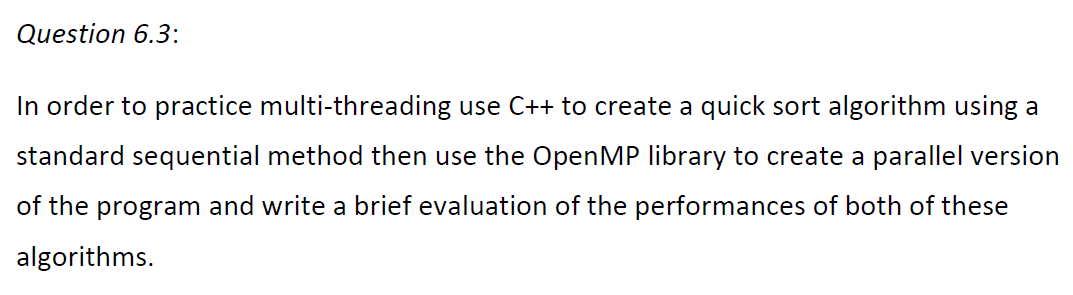 Solved Question 63 In Order To Practice Multi Threading 