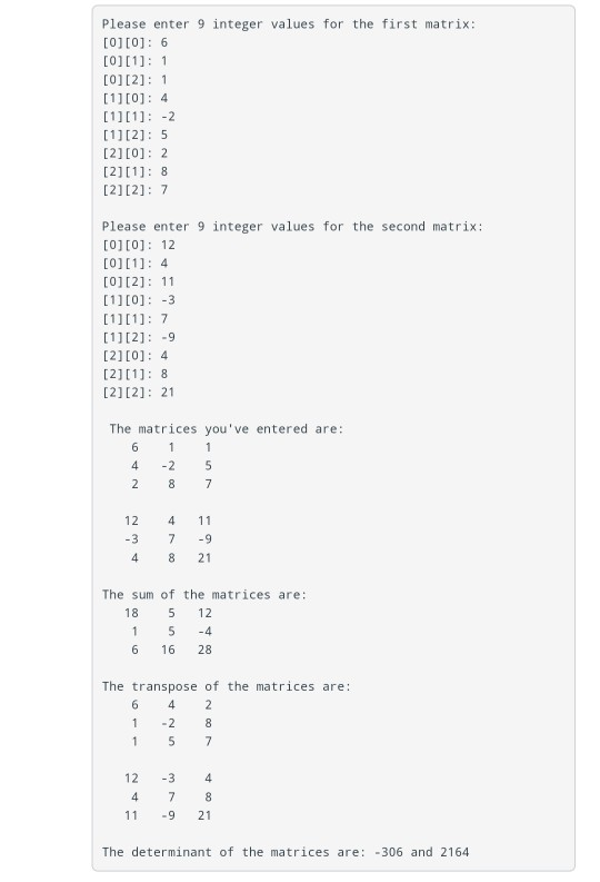 Solved Here's an assignment that'Il give you some practice | Chegg.com