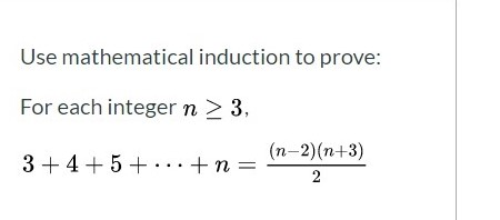 Solved Use mathematical induction to prove: For each integer | Chegg.com
