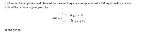 Solved Determine the amplitude and phase of the various | Chegg.com