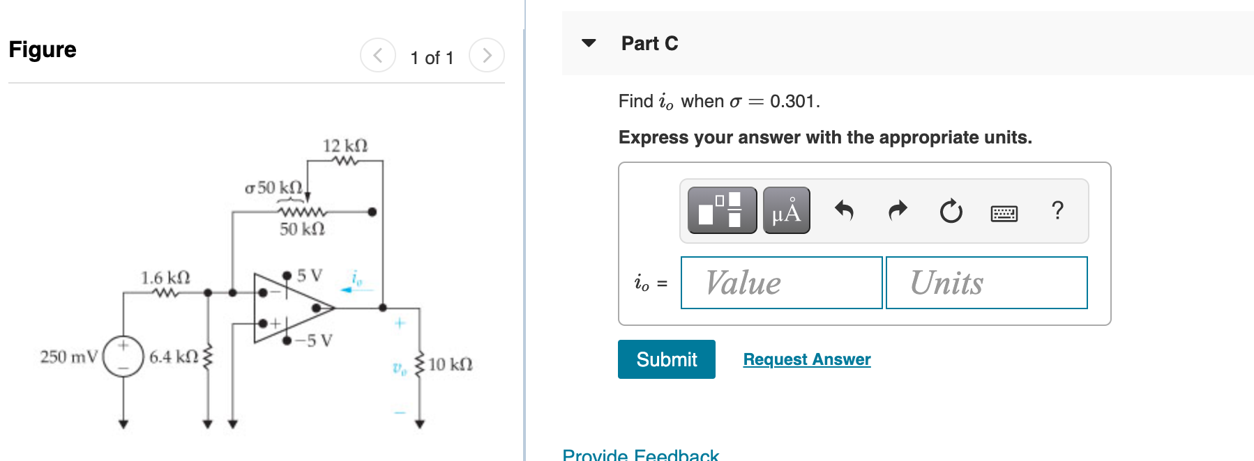 Solved Part C - Saturation of a summing op amp circuit For | Chegg.com