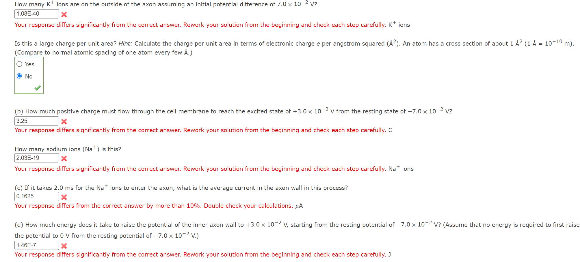 Solved constant x=2.6. X. Your response differs | Chegg.com