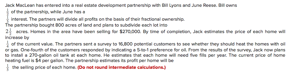 Solved A) Calculate the number of homes to be built. B) | Chegg.com