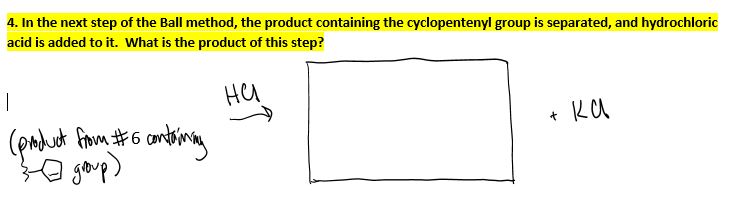 Solved In the next step of the Ball method, the product | Chegg.com