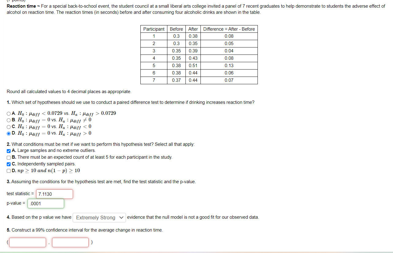 Solved Reaction time ∼ For a special back-to-school event, | Chegg.com