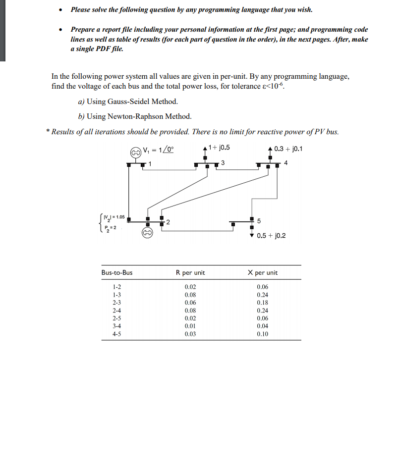 Please solve the following question by any | Chegg.com
