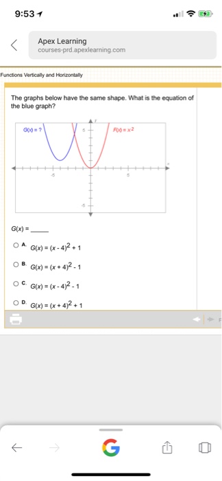 Solved 9:53? Apex Learning courses-prd.apexlearning.com | Chegg.com