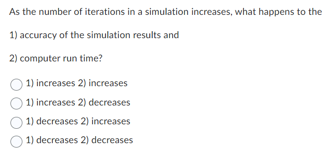 Solved As The Number Of Iterations In A Simulation