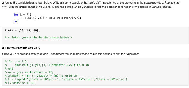 2. Using the template loop shown below. Write a loop | Chegg.com